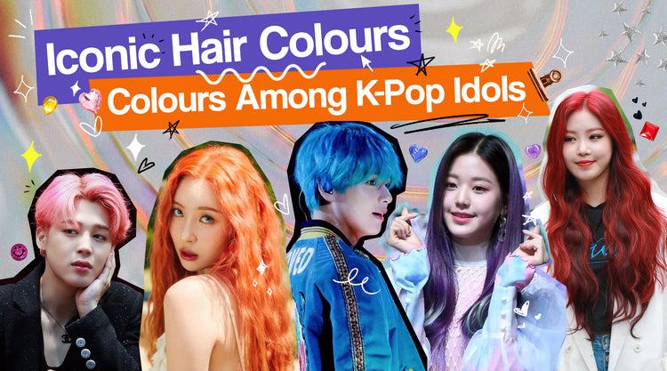 Iconic Hair Colours Among K-Pop Idols – Qwerky Colour