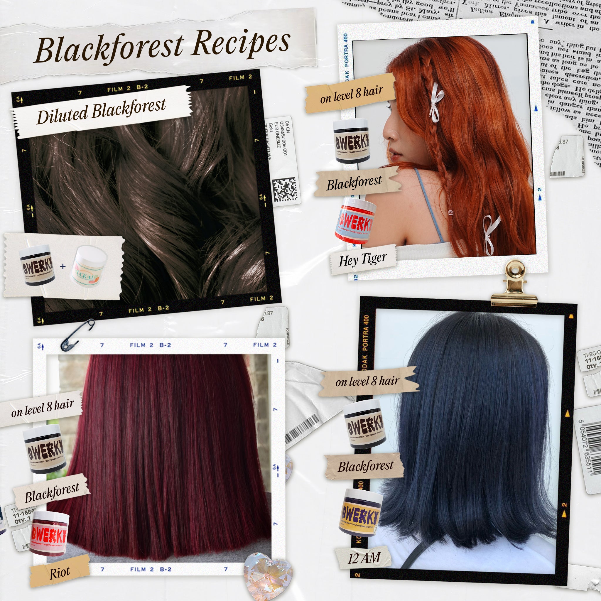 Blackforest Semi-Permanent Conditioning Colour – Qwerky Colour